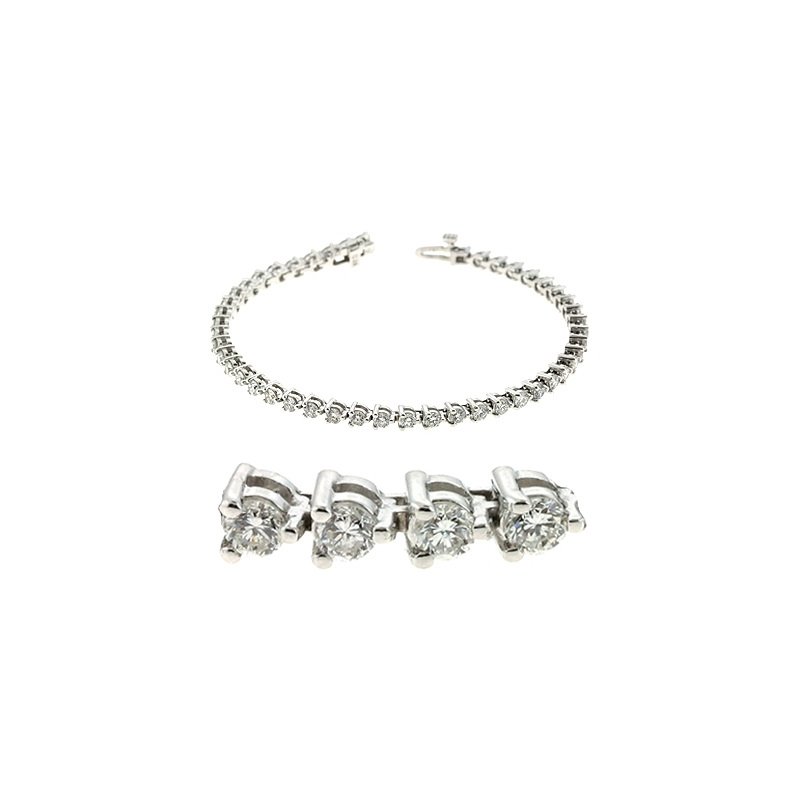 Flora Signature Diamond Bracelet 001-170-00975 - Flora Gems