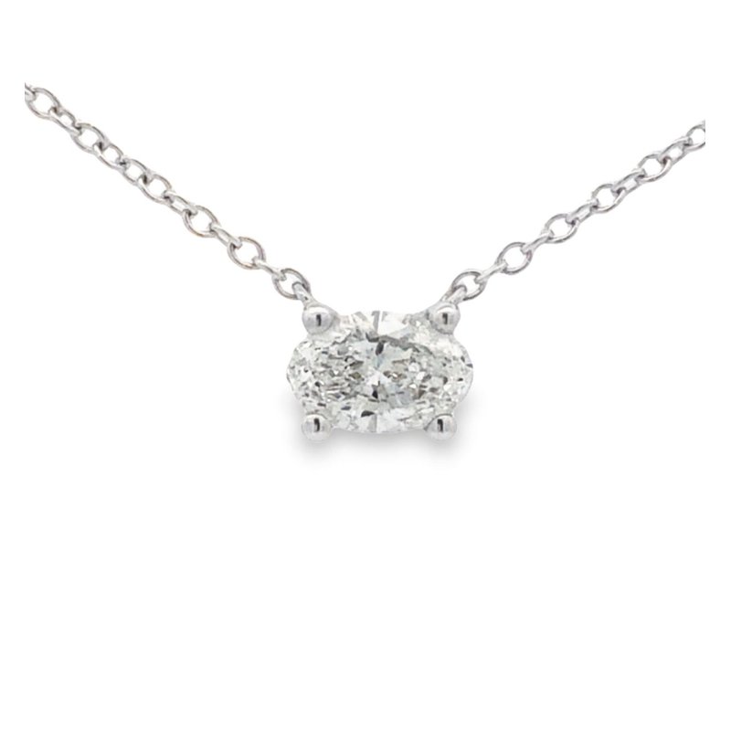 Flora Signature Lab Grown Diamond Necklace 001-161-00151 - Flora Gems