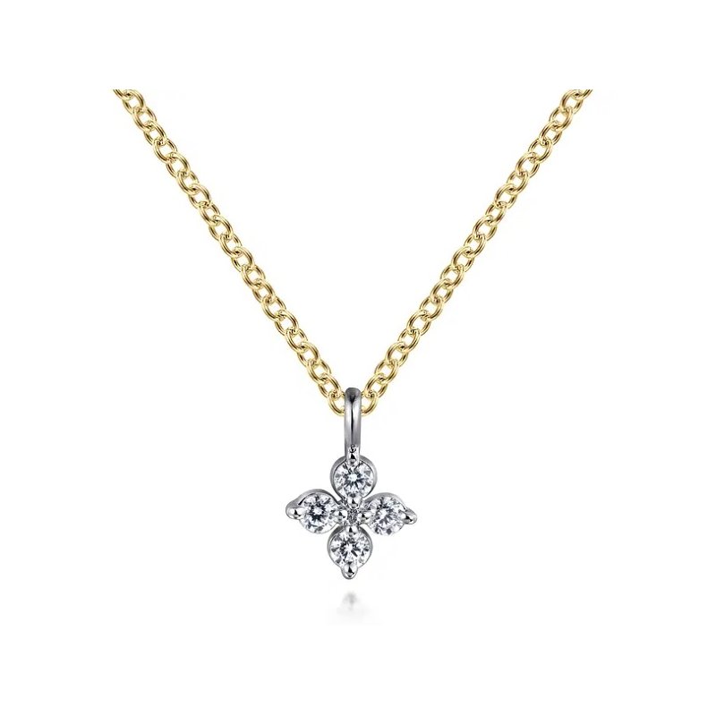 Flora Signature Diamond Necklace 002-165-00949 - Flora Gems