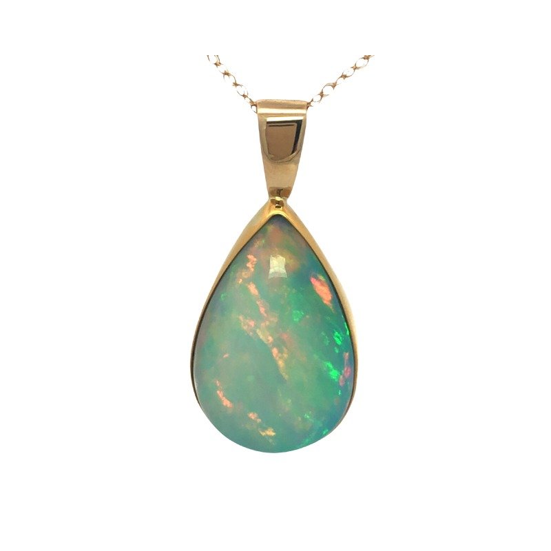 Flora Signature Opal Pendant 001-230-01503 - Flora Gems