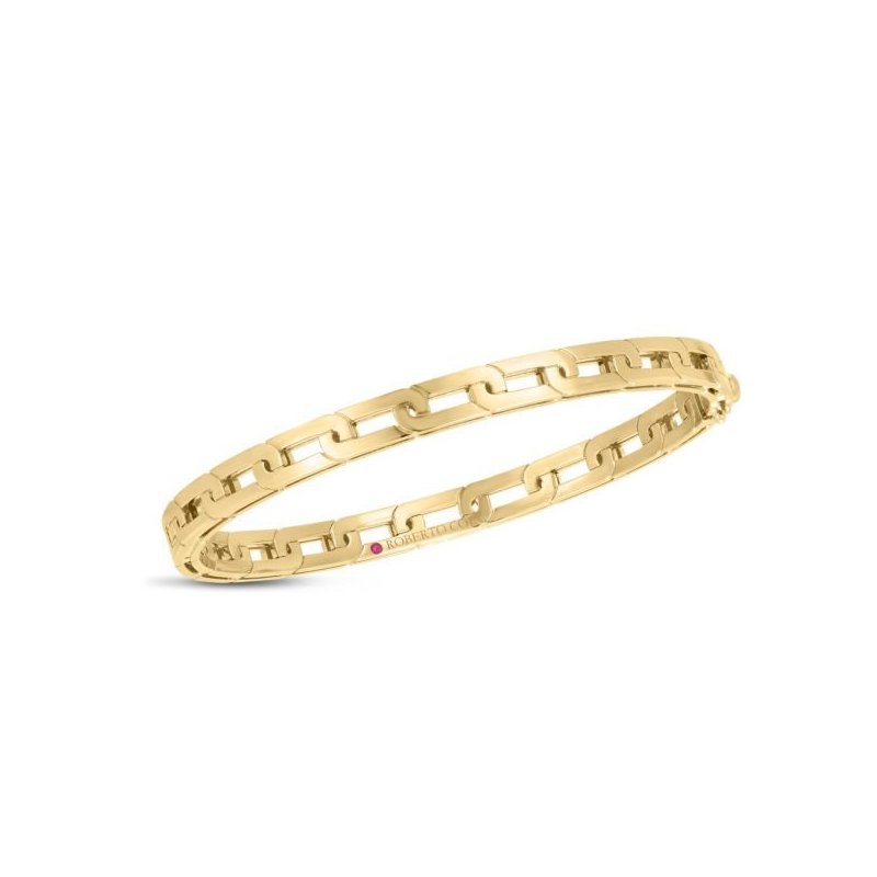 Roberto Coin Roberto Coin Chain Link Bracelet 001-440-00540 - Flora Gems