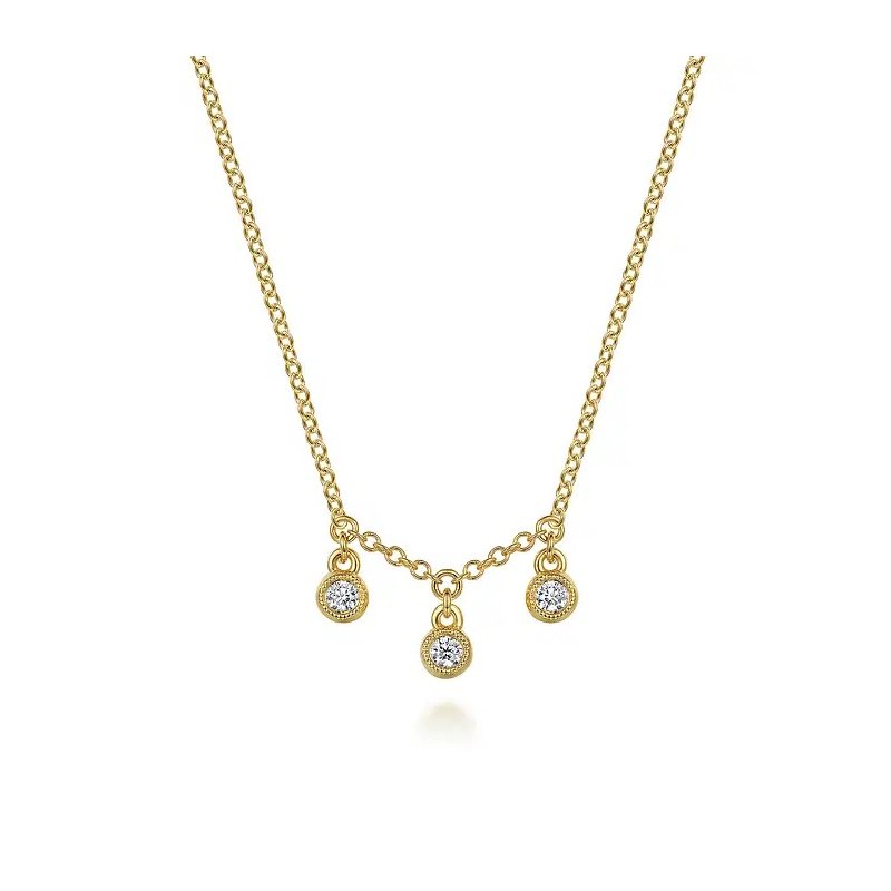 Flora Signature Diamond Necklace 001-165-01116 - Flora Gems