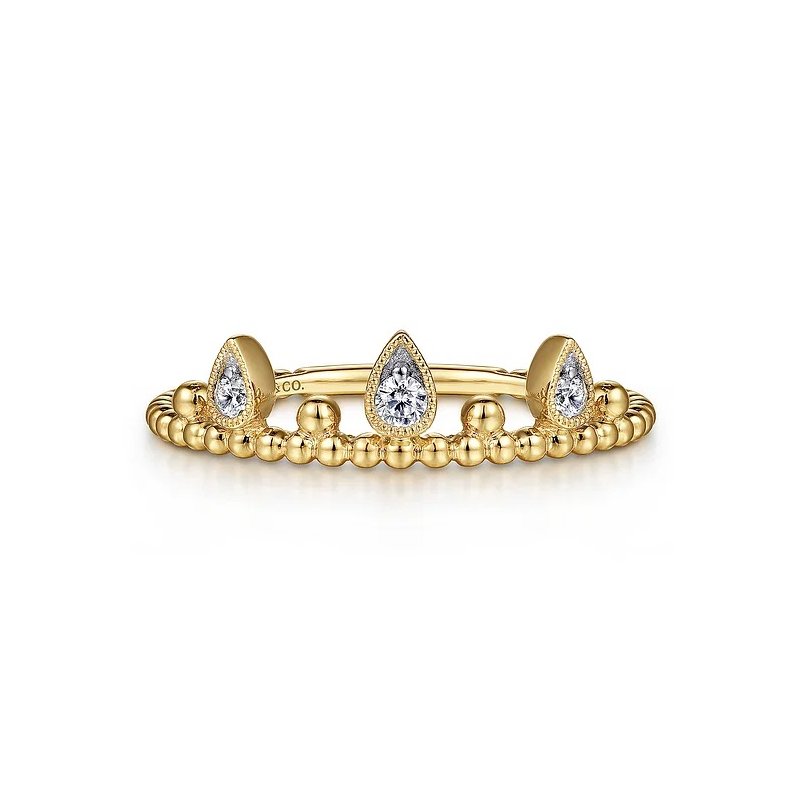 Flora Signature Diamond Stackable Ring 001-155-00253 - Flora Gems