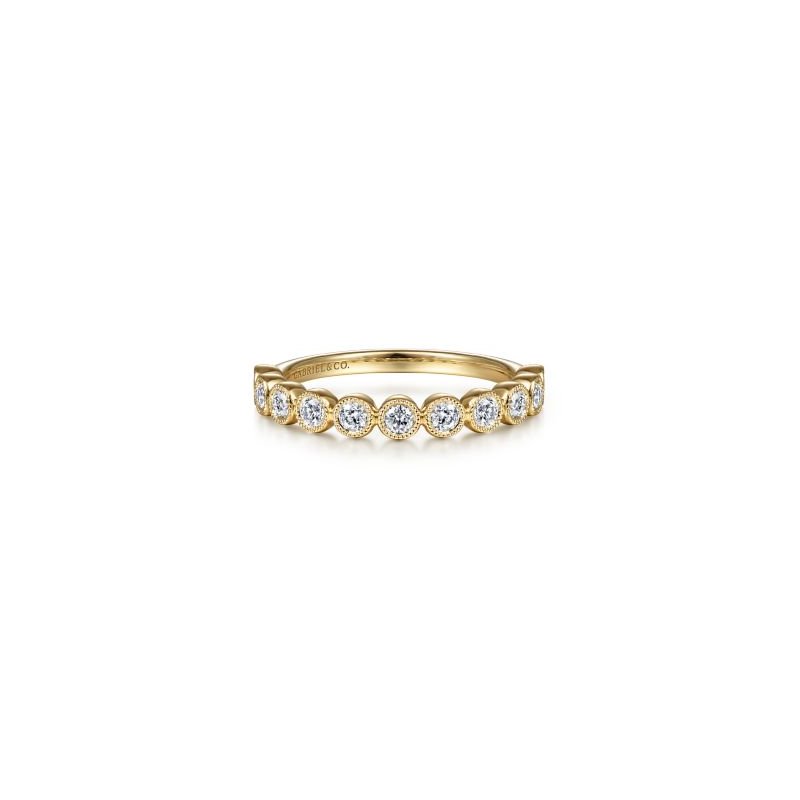 Flora Signature Diamond Stackable Ring 001-155-00278 - Flora Gems