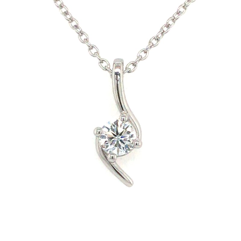 Flora Signature Lab Grown Diamond Necklace 002-161-00066 - Flora Gems