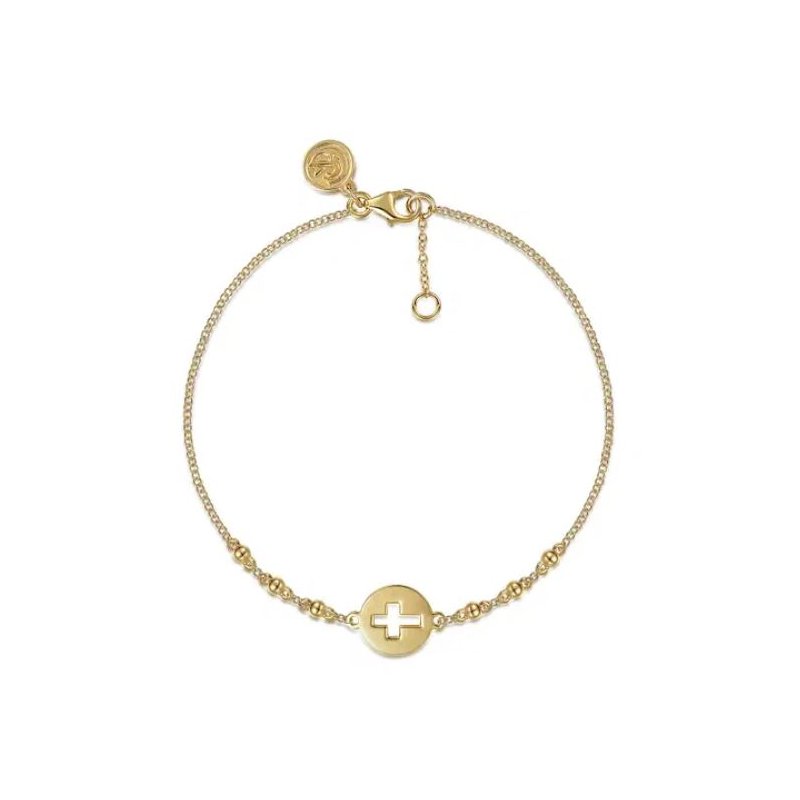Flora Signature Yellow Gold Bracelet 002-440-00130 - Flora Gems