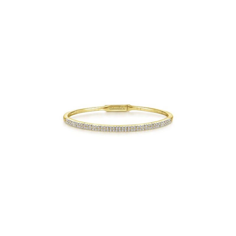 Flora Signature Diamond Bangle Bracelet 002-170-00426 - Flora Gems