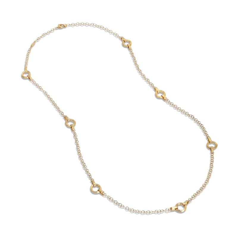 Marco Bicego 18K YELLOW GOLD JAIPUR LINK NECKLACE 30'' 002-431-00394 ...