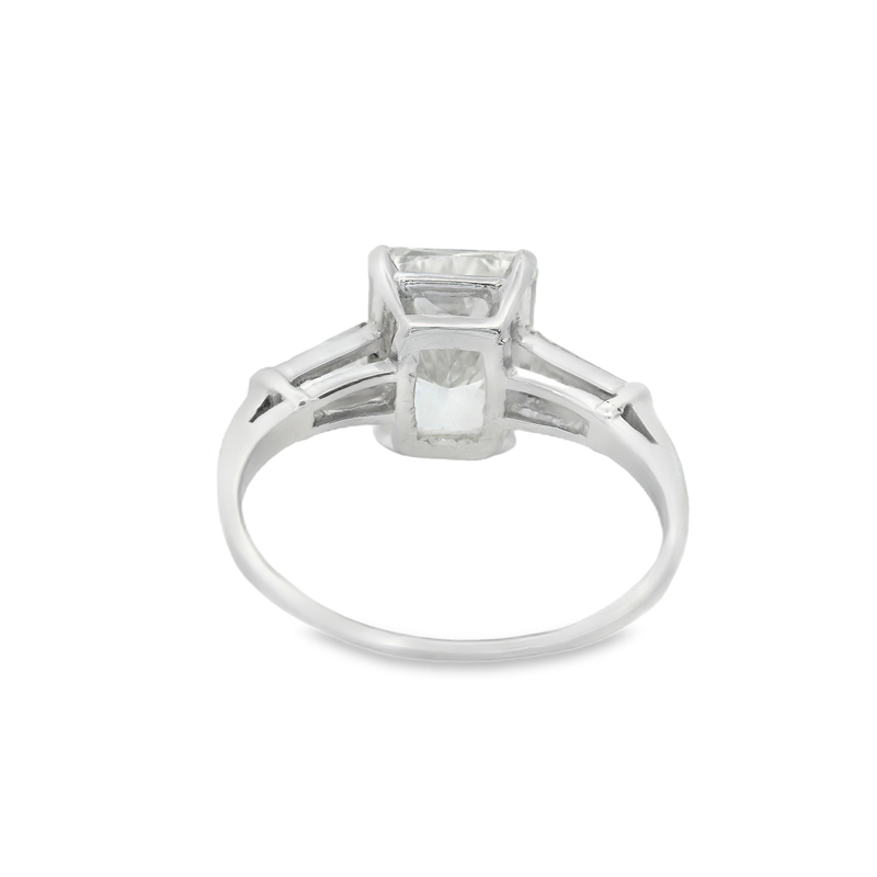 Northeastern Jewelry Signature Collection PLATINUM 4.01CT RADIANT ...