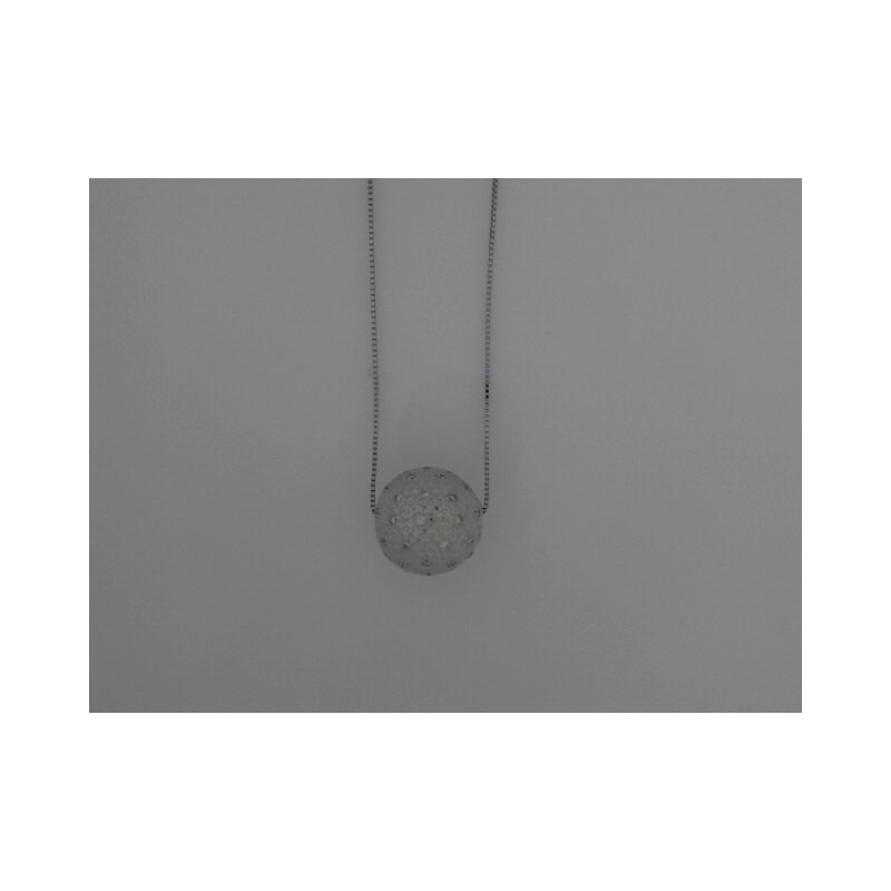 Northeastern Jewelry Signature Collection 14KW DIAMOND GOLF BALL ...