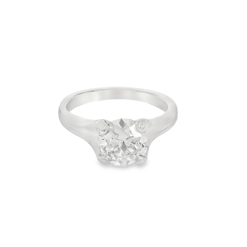 Northeastern Jewelry Signature Collection PLATINUM 1.08CT F/G SI ...