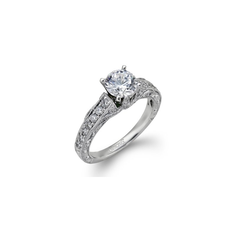 Simon G Engagement Ring 100-00286 - David Arlen Jewelers