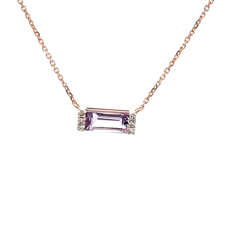 Modern birthstone necklace store
