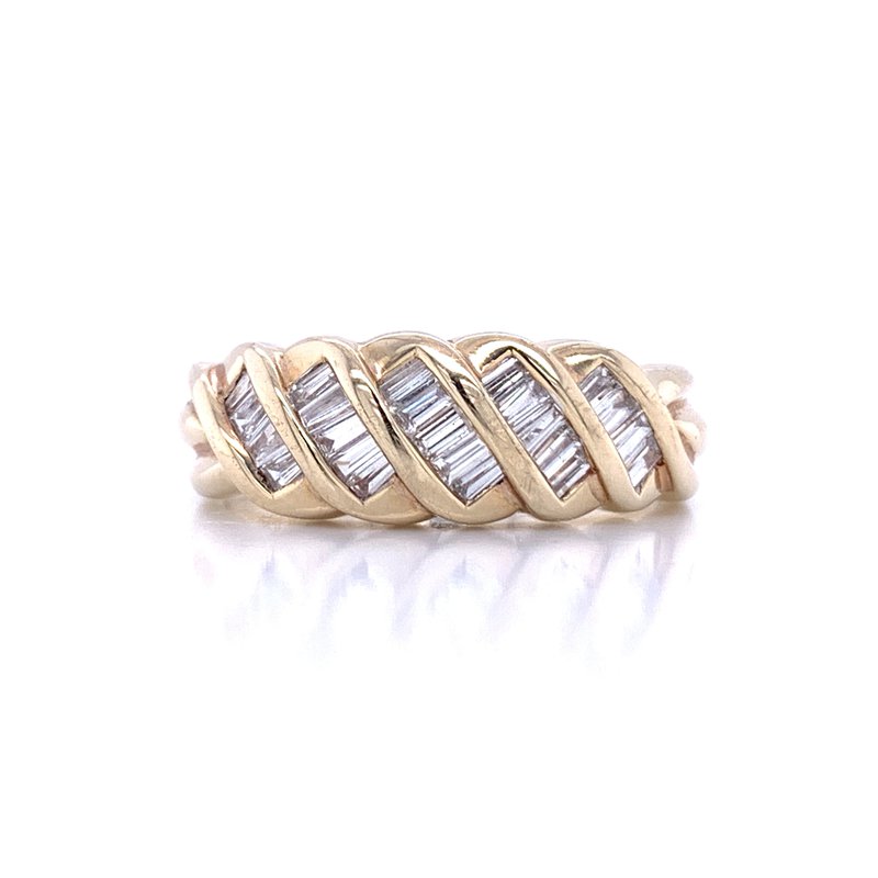 Bryan Beauties Channel Set Baguette Band 103659 - Bryan Jewelry