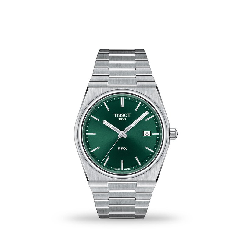 Tissot Tissot PRX Quartz Green Dial 40mm 598-513 - Hurdle's Jewelry