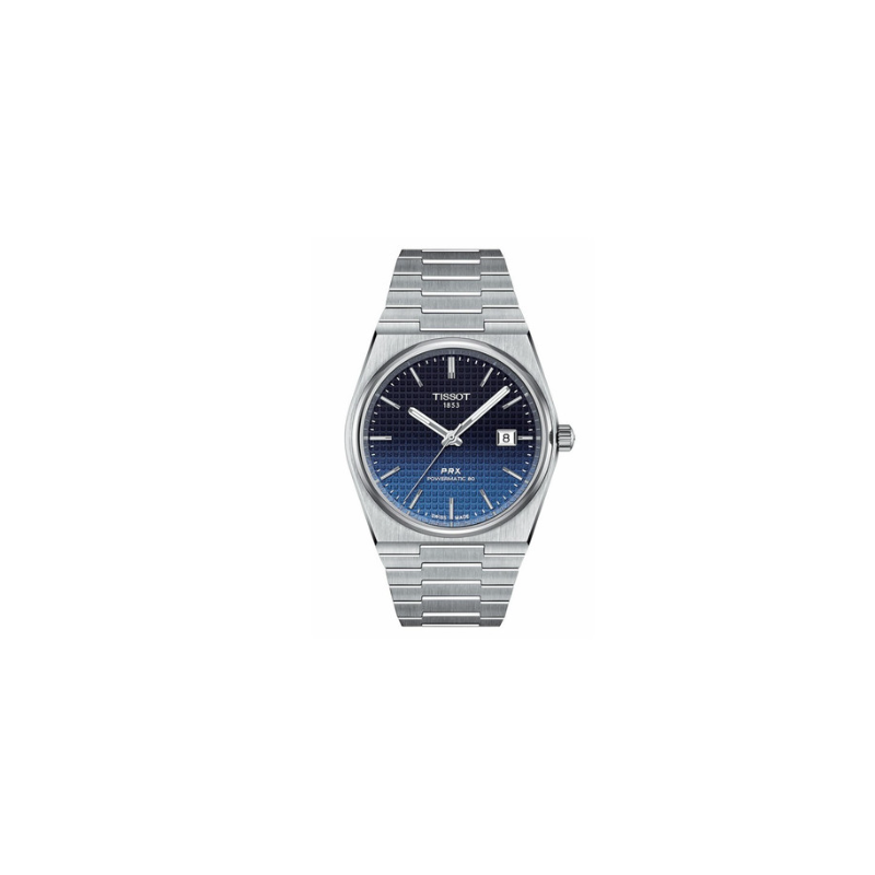 Tissot Gradient Blue PRX Powermatic 80 598-559 - Hurdle's Jewelry