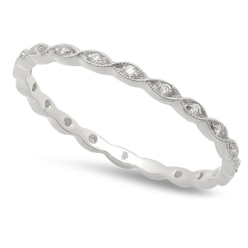 Beverley K Thin Marquise Diamond Band 110-1917 - Hurdle's Jewelry