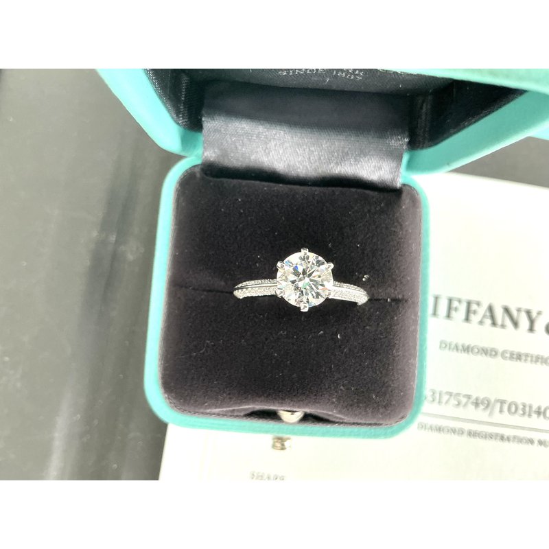Tiffany PAVE Diamond Ring on Sale at Bluechipjewelry