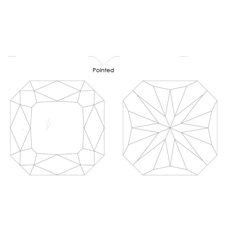 Radiant Square Diamond