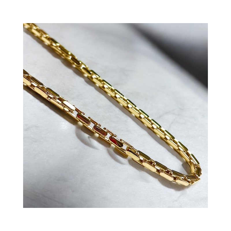 Italian gold link necklace store