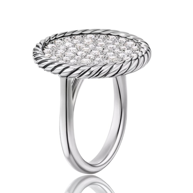 David Yurman Diamond Elements Ring 620-21 - DECOR Jewelry