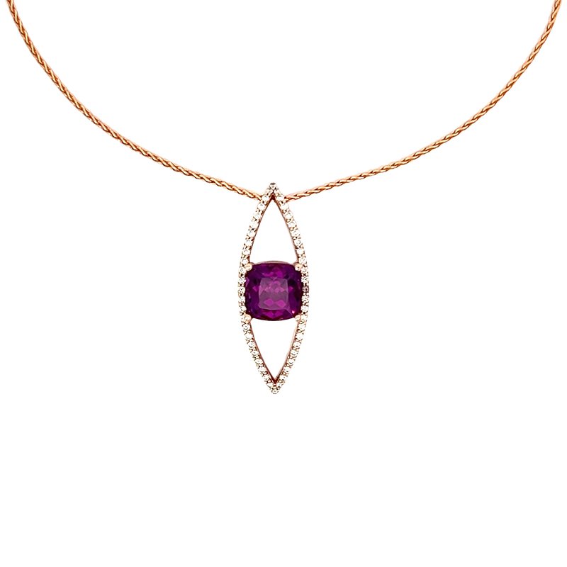Parle Gems Purple Garnet Pendant 230-01134 - Payne Anthony Creative ...