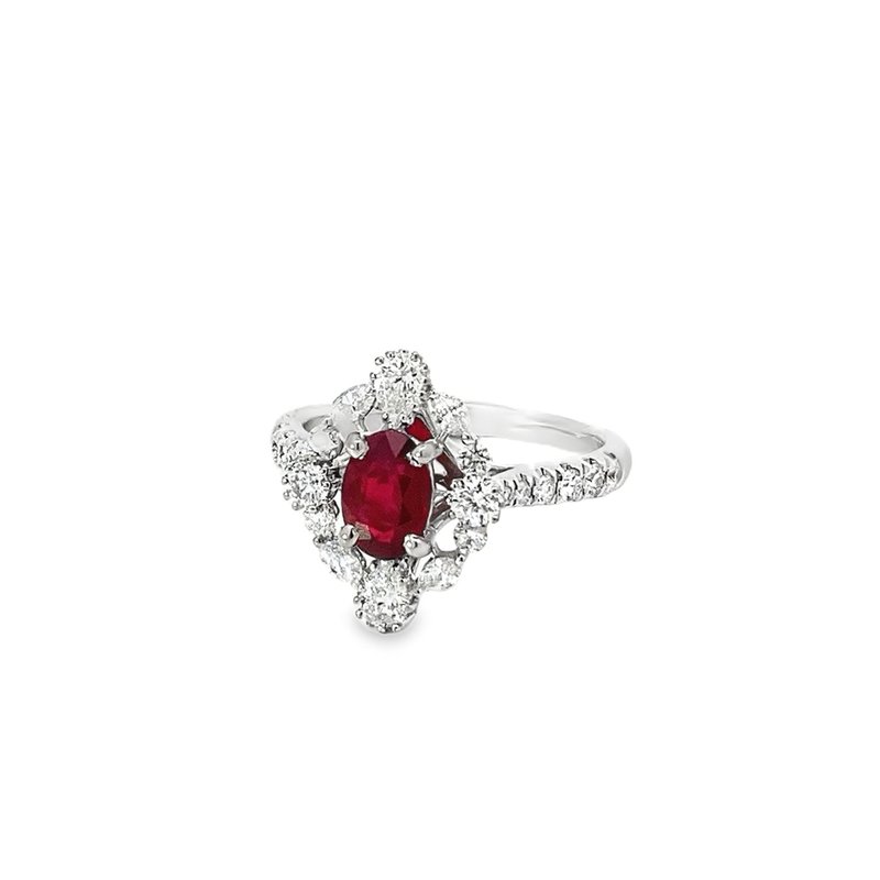 Parade Ruby and Diamond Ring 200-01009 - Payne Anthony Creative Jewelers