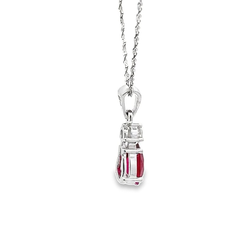 Eichhorn Ruby and Diamond Pendant 230-00062 - Payne Anthony Creative Jewelers