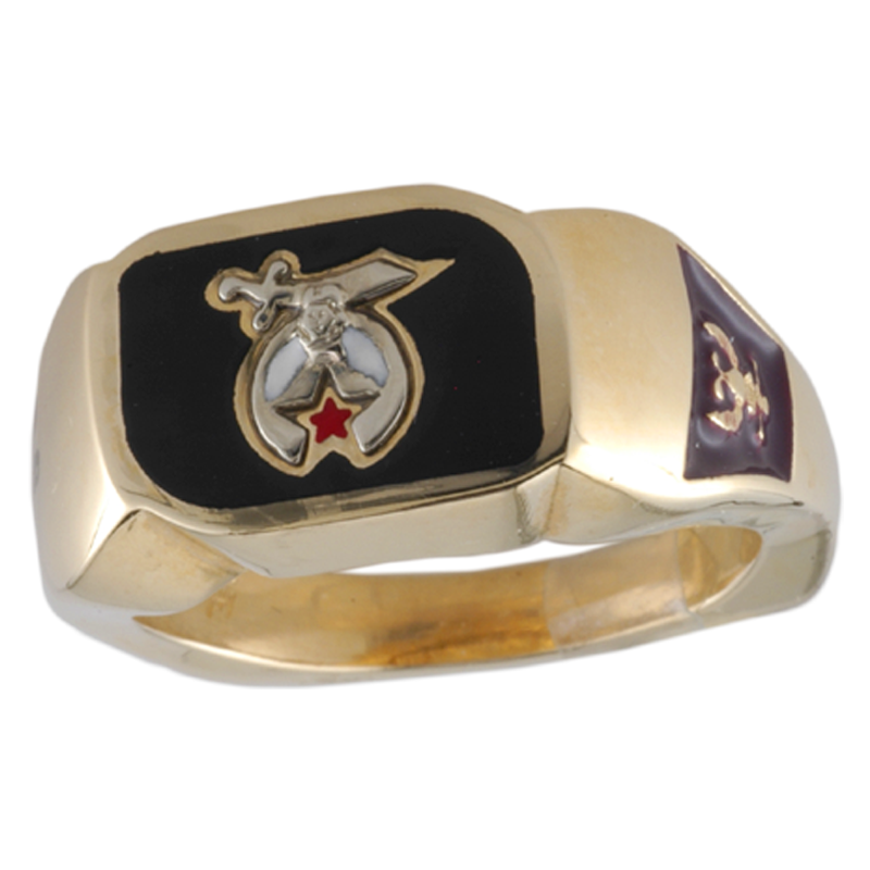 Shriner Jewelry Shrine Ring Style 1400 1400 - Faini Designs Jewelry ...