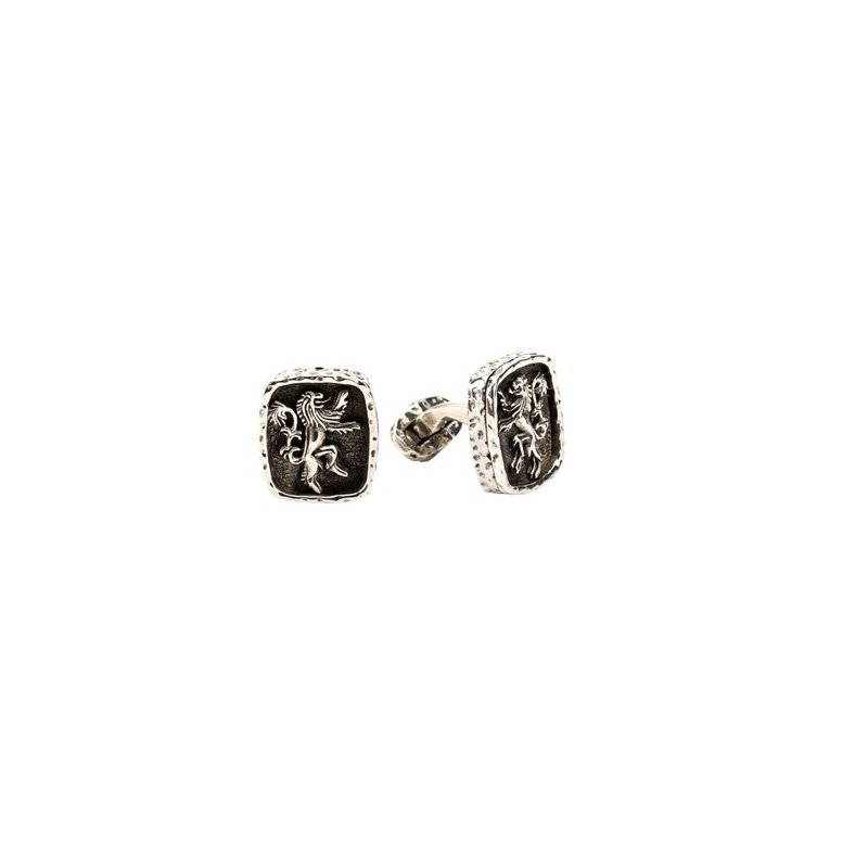 Keith Jack Lion Rampant Cuff Links B-CLS3692 - Herbin Jewellers