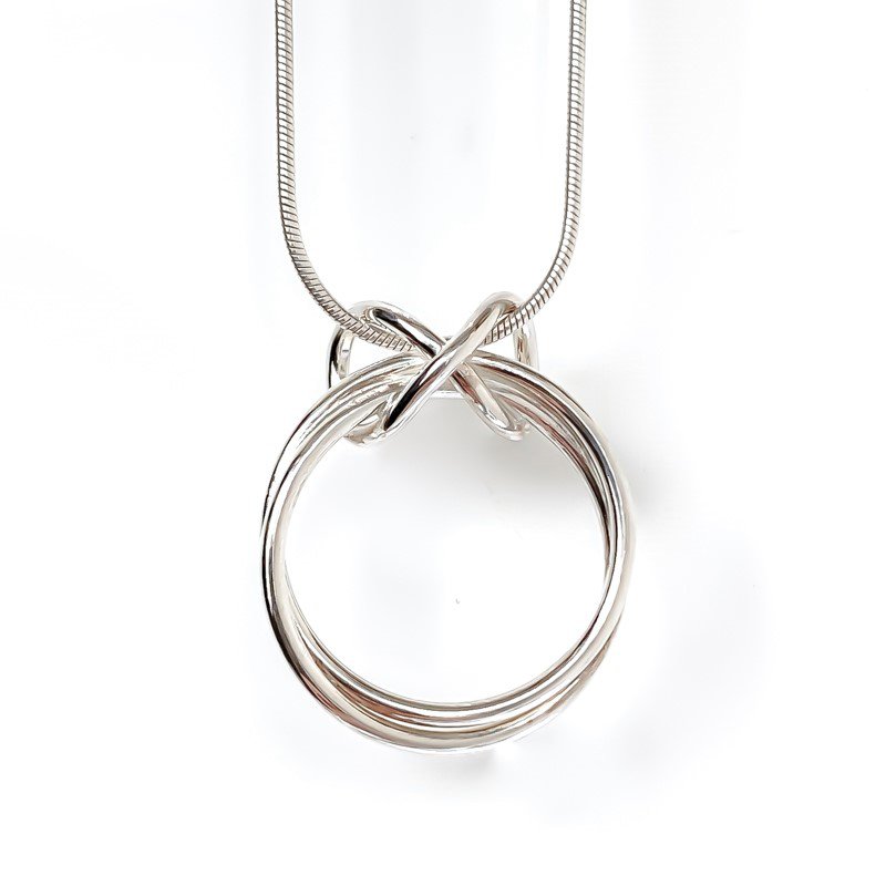 Constantine Designs Infinity Necklace 10-3411 - Herbin Jewellers