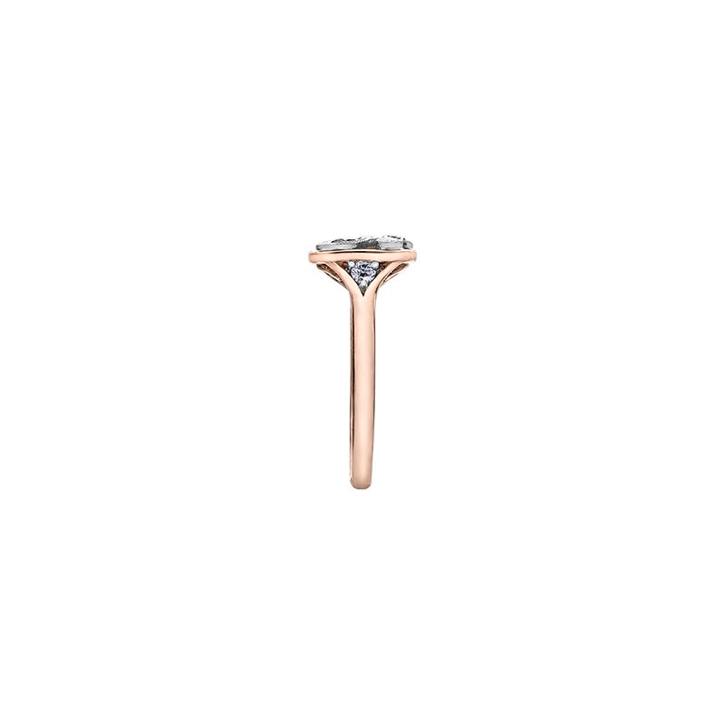 HJ Diamond Collection Enchanted Window Canadian Diamond Ring 52D87RW/10 ...