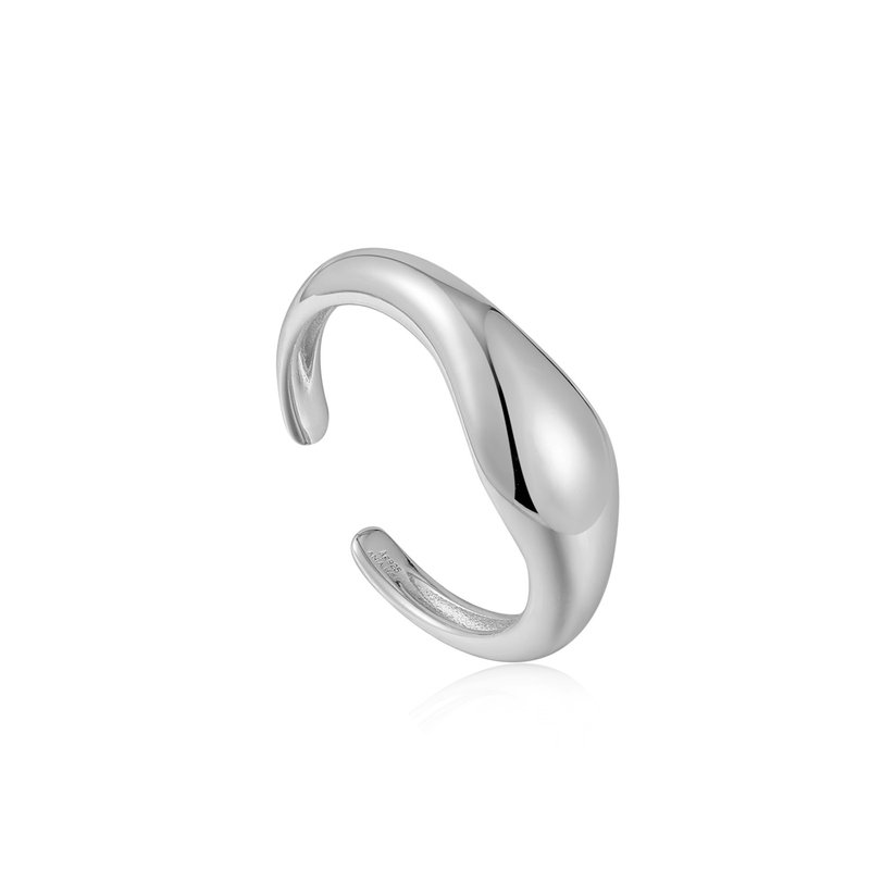 Sterling Silver Wave Adjustable Ring 520-01559 - R.C. Wahl Jewelers