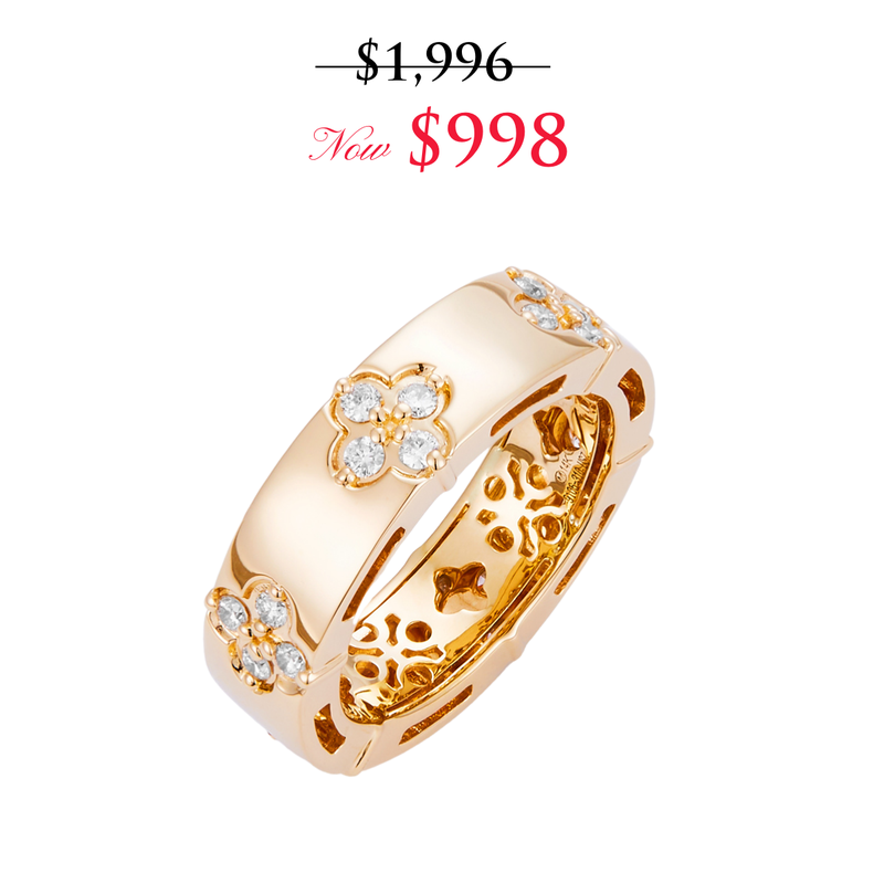 Clearance Items Rose Gold and Diamond Ring 102 - The Diamond Family