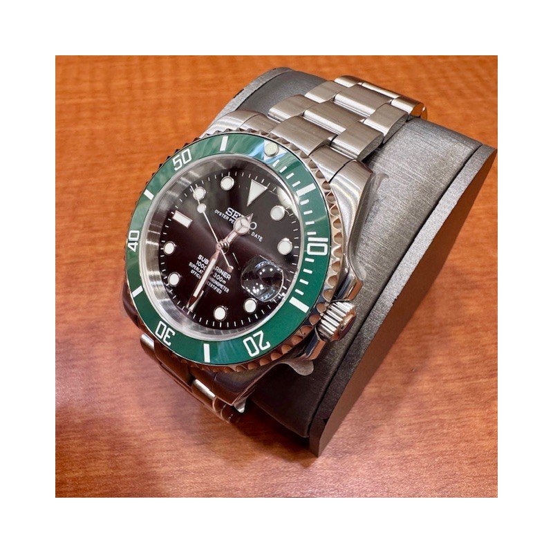 Toodie's Seiko MOD "Sub Kermit" 069-00246 - Toodie's Fine Jewelry