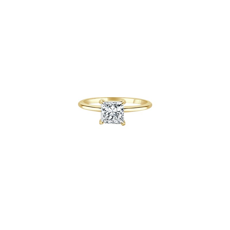 Goodman & Sons Signature 14KY 1.00CT PRINCESS SOLIATIRE ENG RING 100 ...