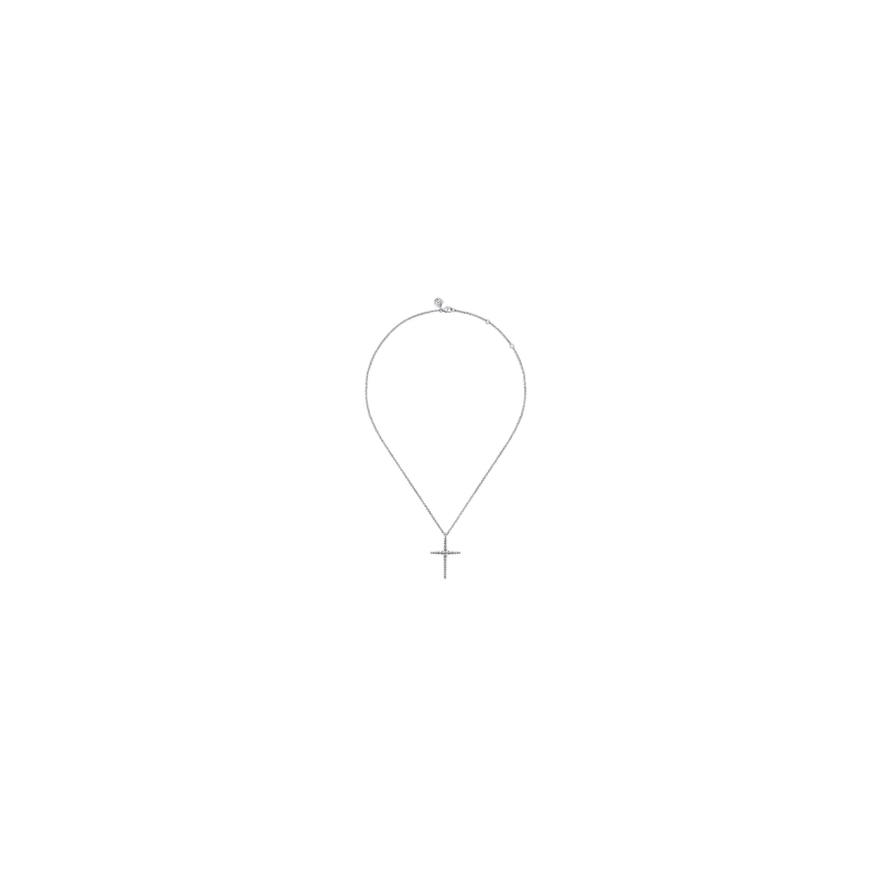 Gabriel & Co SS BUJUKAN BEADS CROSS PENDANT NECKLACE 660-03412 ...