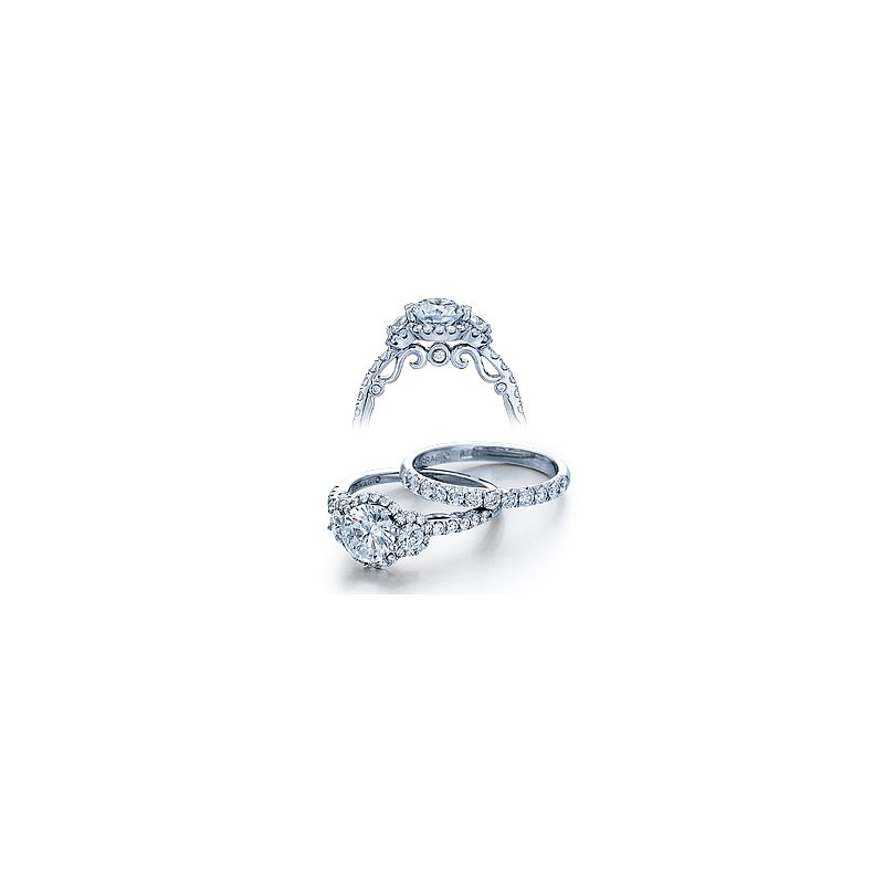 Verragio Verragio Insignia 7049D - 18k White Gold Diamond Engagement ...