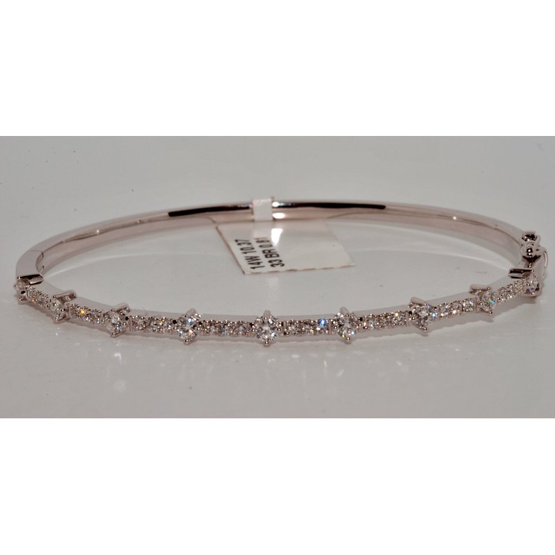 Windy City Signature 14K WG Diamond Brac W103613 - Windy City Diamonds
